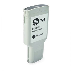 Tinta HP 728 Matte Black (Negra) DesignJet Ink Cartridge 300ml